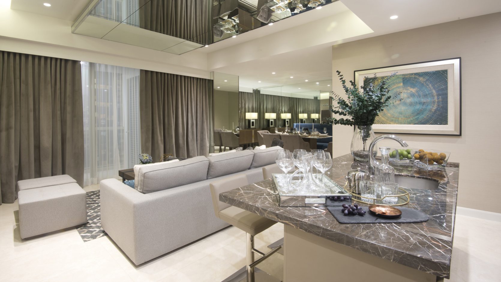 grand hyatt residences 3br model unit, jul17-05